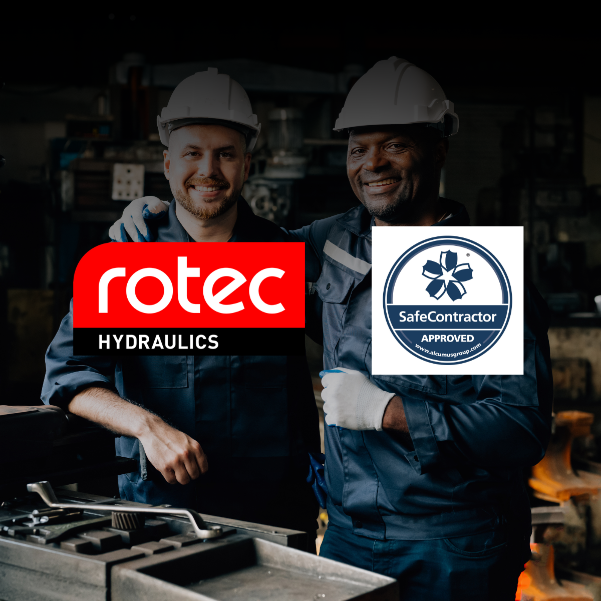Rotec Hydraulics renew SafeContractor Accreditation