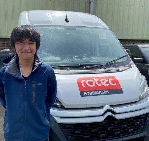 Rotec welcomes work experience student