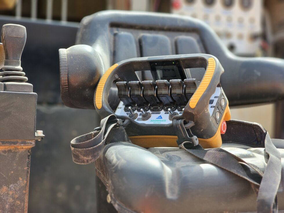 Remote system fitted to quarry conveyor improves safety and operational ...